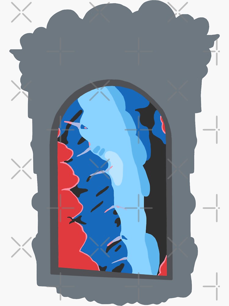 "Sonic's "Nanã" Illustration" Sticker by clachicha | Redbubble