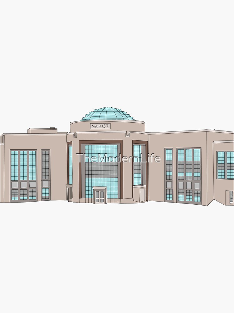 "Marist College Rotunda" Sticker for Sale by TheModernLife | Redbubble