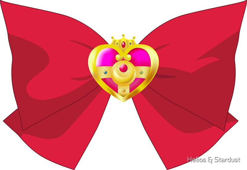 Sailor Moon Crystal Cosmic Bow Stickers By Vacreative Redbubble