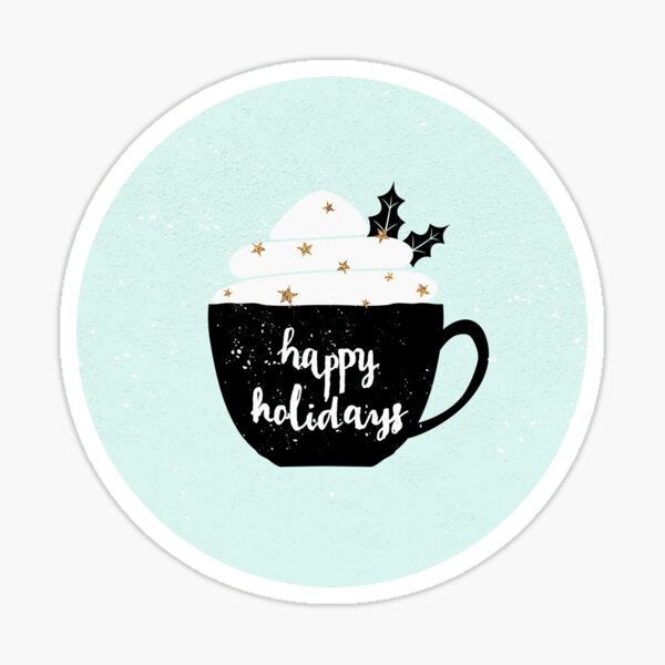 Happy Holidays Stickers | Redbubble