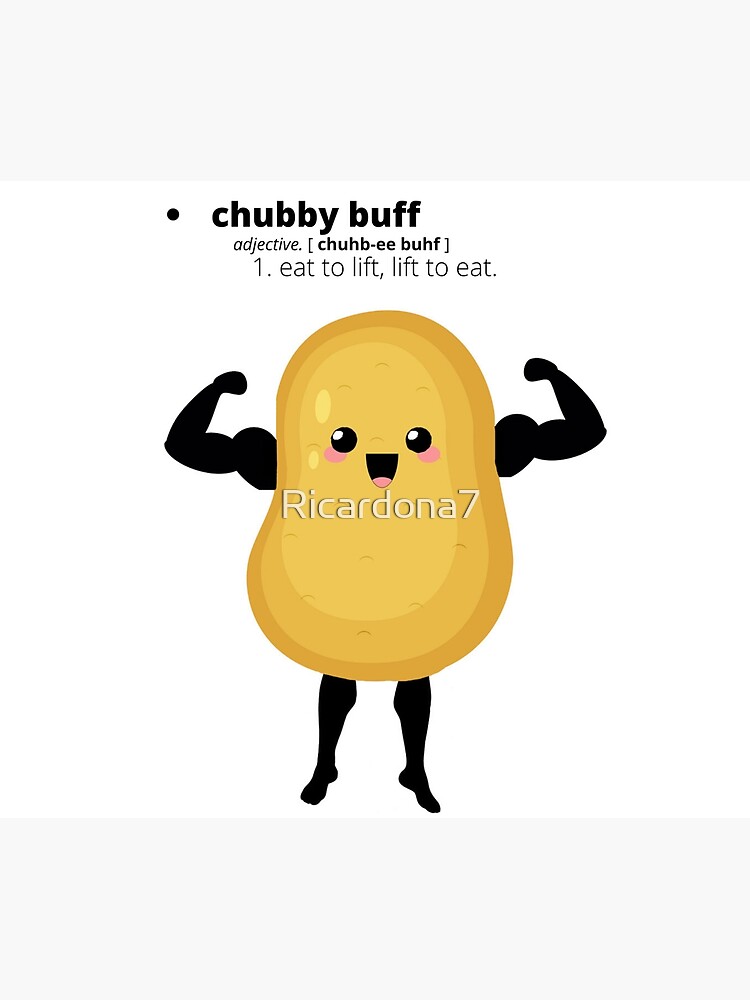 "Chubby Buff Definition" Comforter for Sale by Ricardona7 | Redbubble