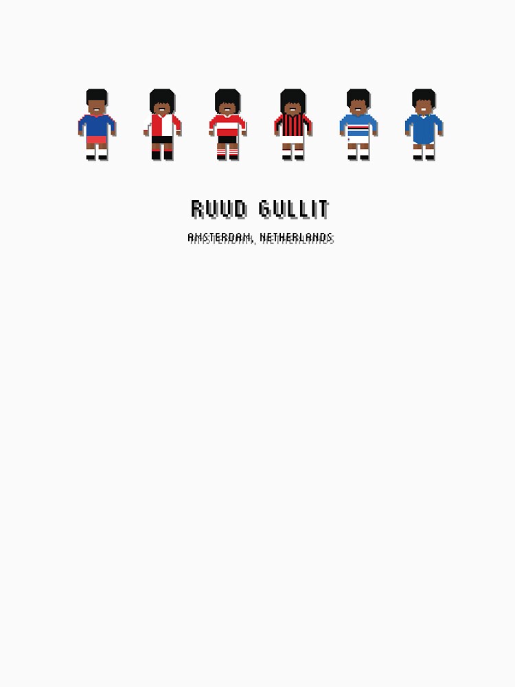 "The Club Kits For Ruud Gullit" T-shirt for Sale by ccamb00 | Redbubble ...