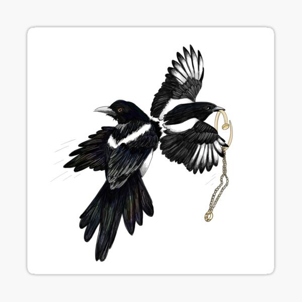 "Boujee bird" Sticker by isabellaljs | Redbubble