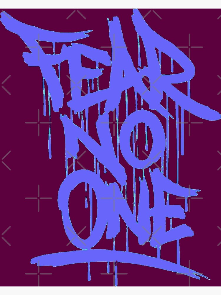 "Fear no one title of calligraphy typography lettering text quotes ...