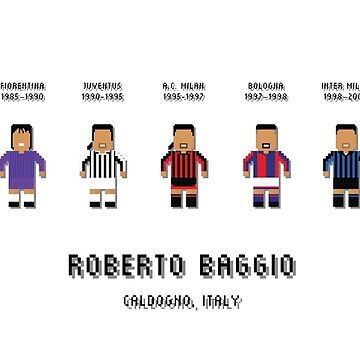 "The Club Kits For Roberto Baggio" Essential T-Shirt for Sale by ...