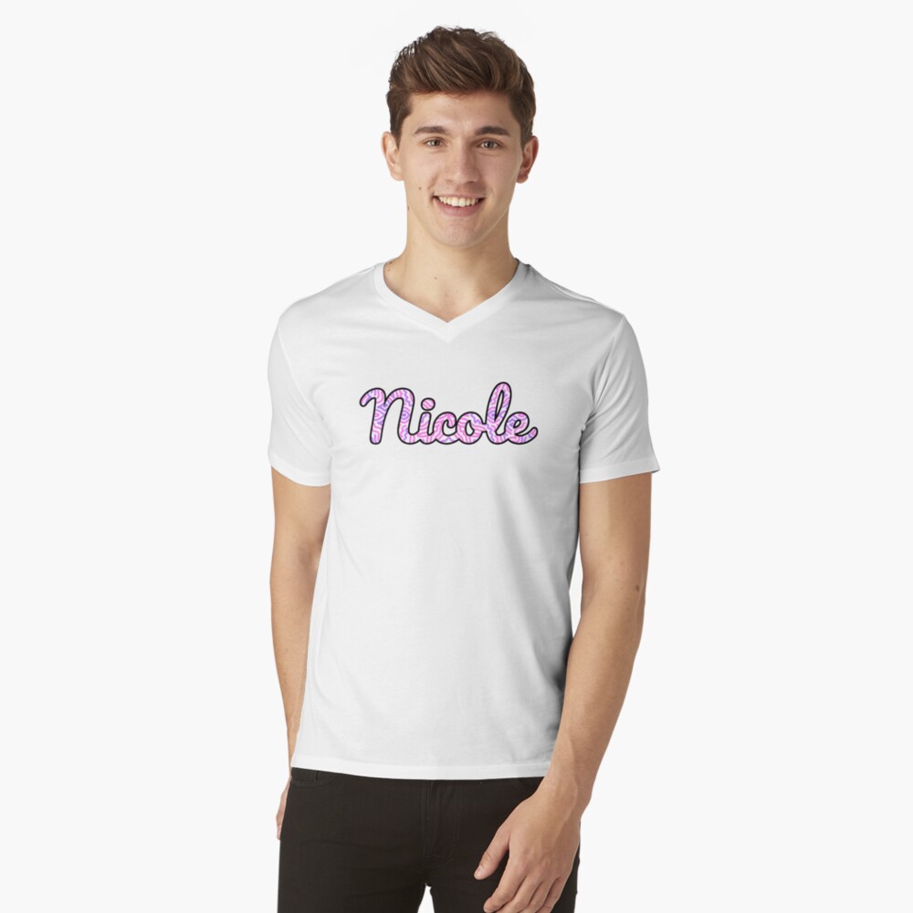"Nicole Handwritten Name" Sticker for Sale by inknames | Redbubble