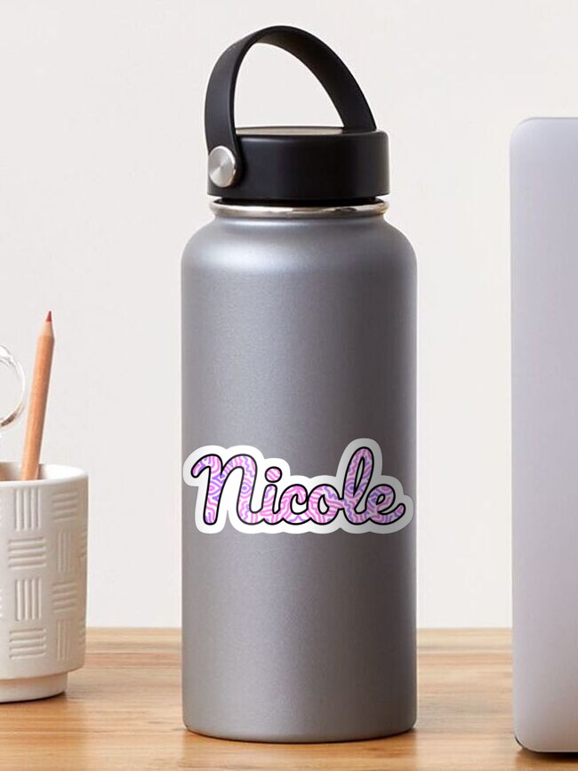 "Nicole Handwritten Name" Sticker for Sale by inknames | Redbubble
