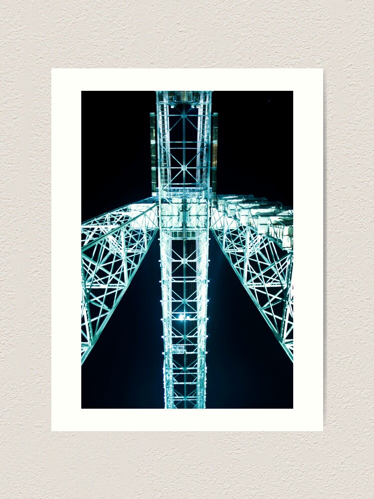 "Newport Transporter Bridge" Art Print for Sale by timtopping | Redbubble