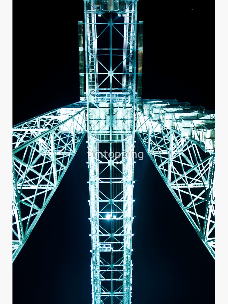 "Newport Transporter Bridge" Art Print for Sale by timtopping | Redbubble