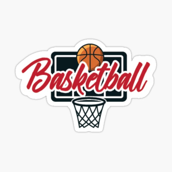 "Basketball" Sticker for Sale by Kamaljit-Design | Redbubble