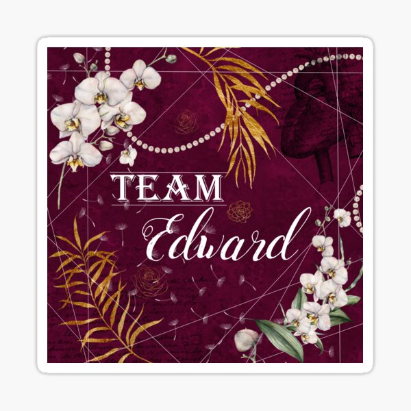 "Twilight Forever - Team Edward" Sticker for Sale by SSSHAKED | Redbubble