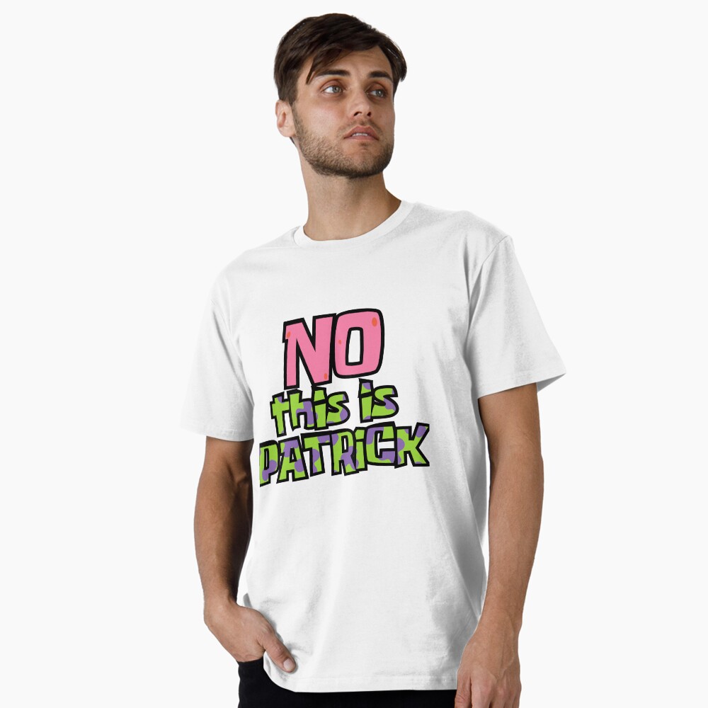 "No this is Patrick!" Sticker for Sale by GAM3RAGS | Redbubble