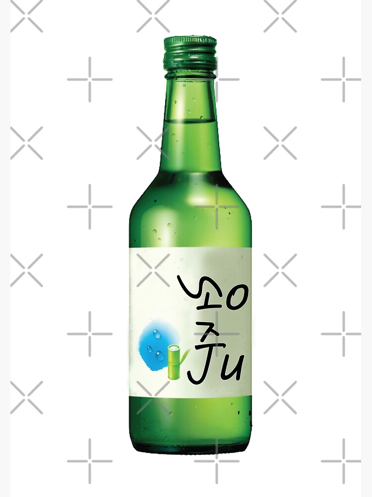 "Korean alcohol SoJu designed. " Poster for Sale by dshin028 | Redbubble