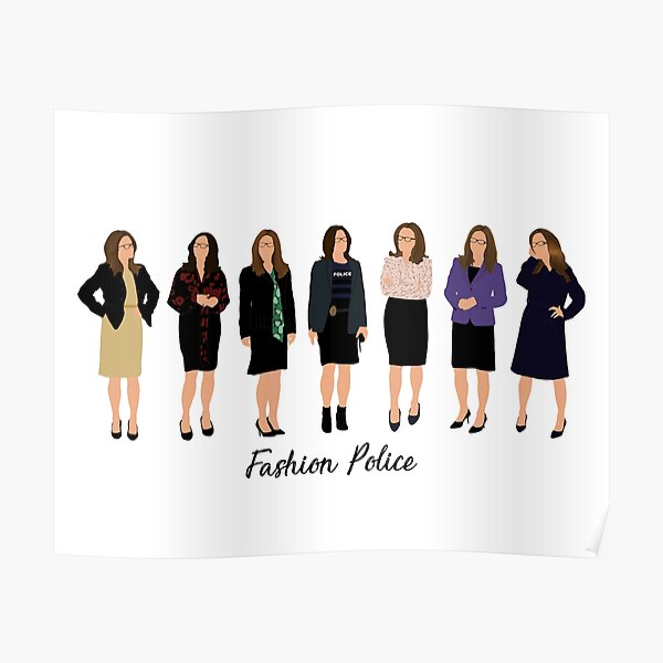 "Sharon Raydor - Fashion Police " Poster by Ila9182 | Redbubble
