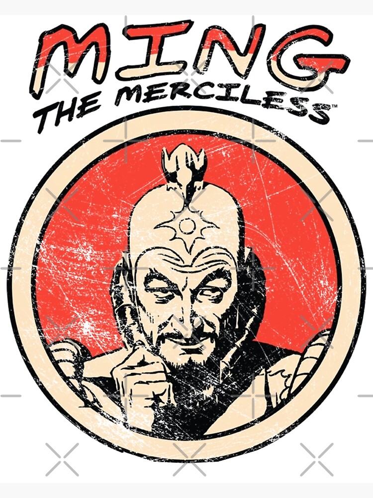 "Ming The Merciless" Poster for Sale by Ravensclaw3 | Redbubble