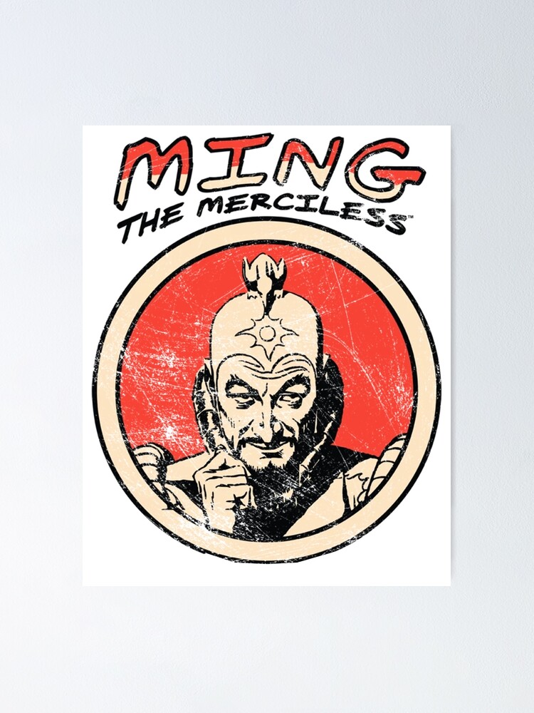 "Ming The Merciless" Poster for Sale by Ravensclaw3 | Redbubble
