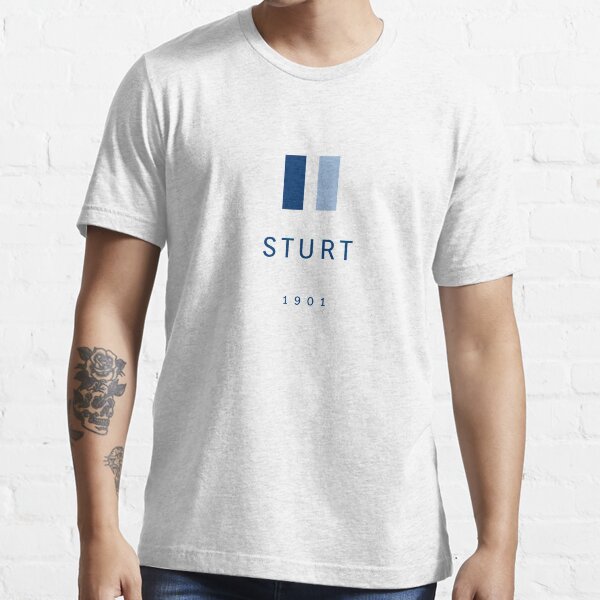 "Sturt Double-blues FC" T-shirt for Sale by fourthreethree | Redbubble ...