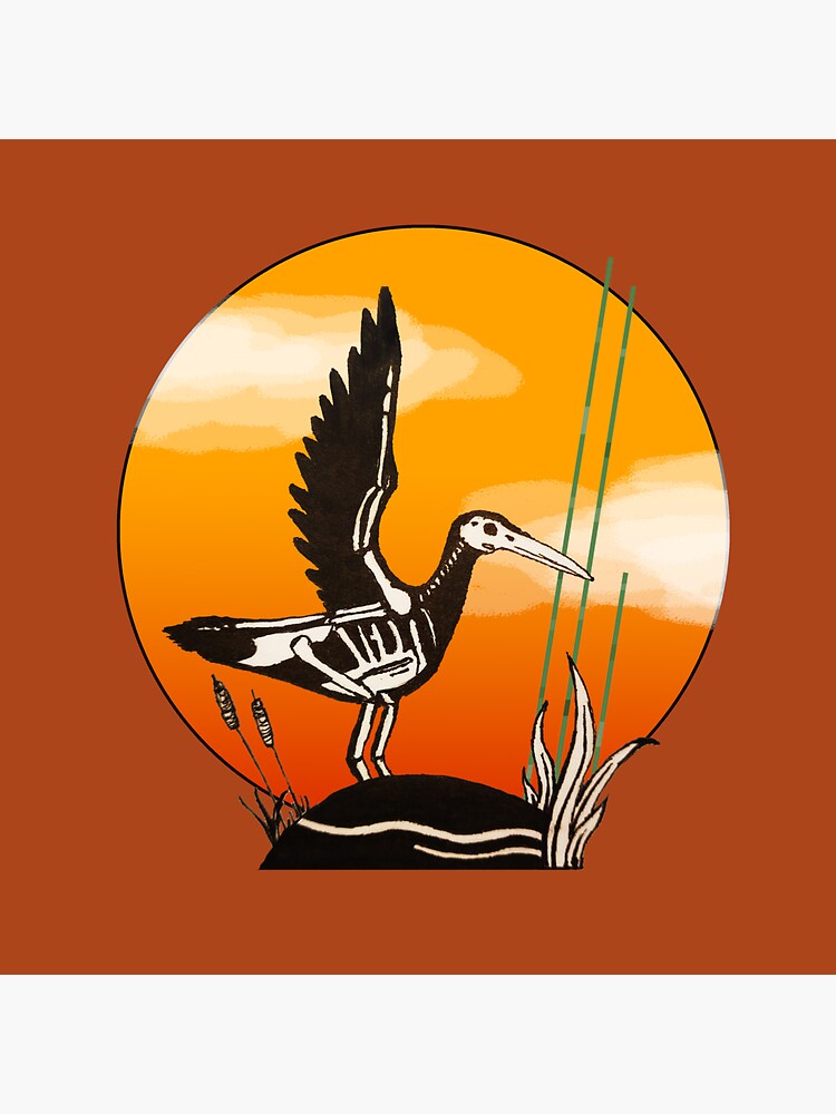 "skeleton bird" Sticker for Sale by danielyoung | Redbubble