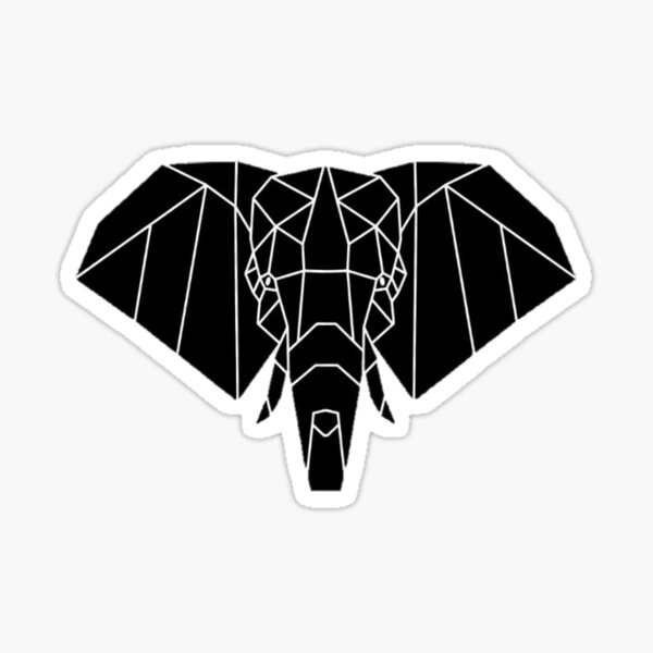 "ELEPHANT" Sticker for Sale by Julia-May | Redbubble