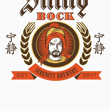 "Shiny Bock Beer" Sticker for Sale by spacemonkeydr | Redbubble