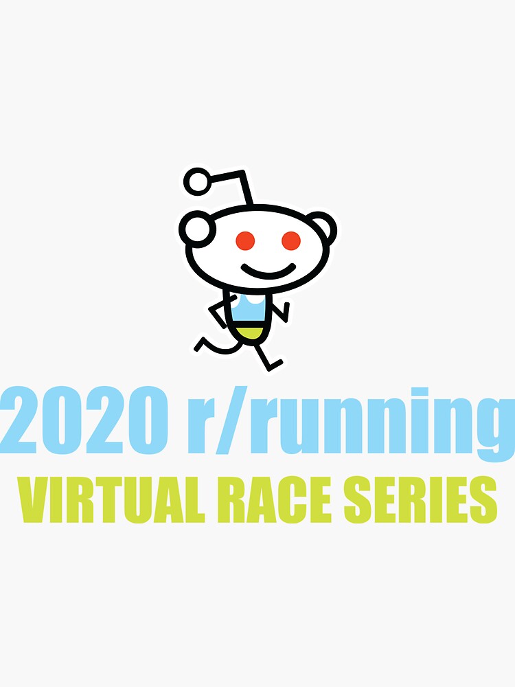 "Reddit Virtual Running Series" Sticker for Sale by redditvirtual ...