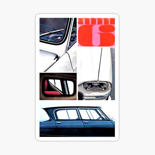 Citroen Ami Stickers | Redbubble