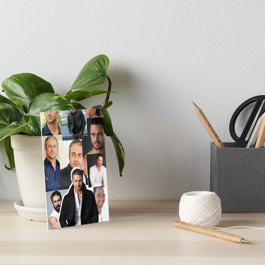 "Taylor Kinney" Art Board Print by FanArtCollages | Redbubble