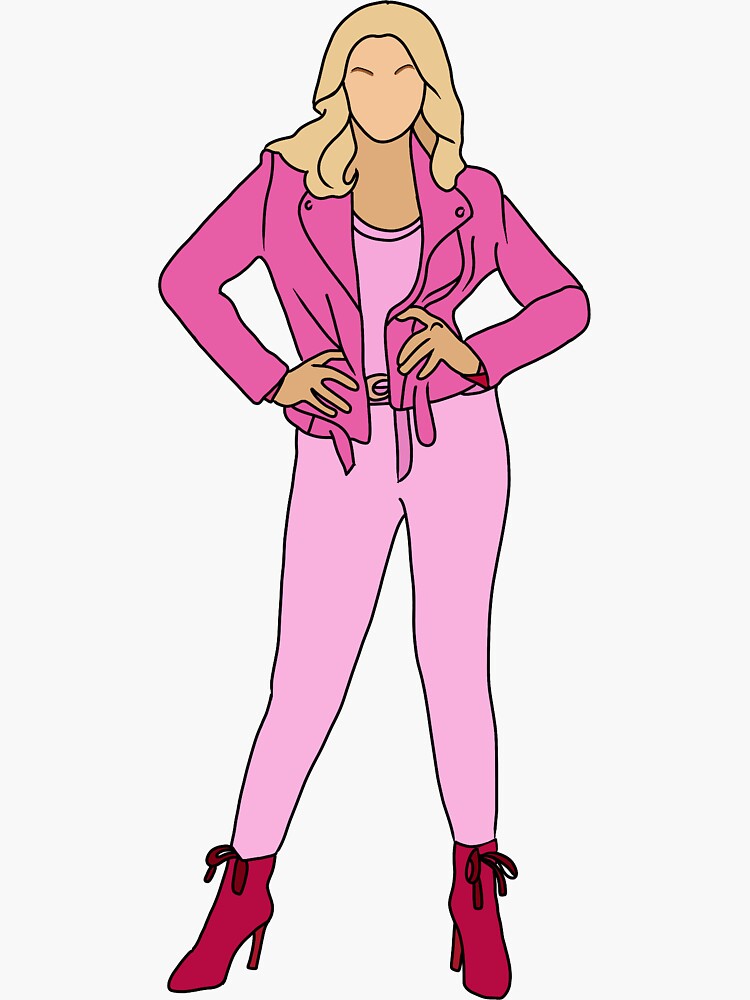 Pegatina «Regina George Mean Girls en Broadway» de sborislow1 | Redbubble