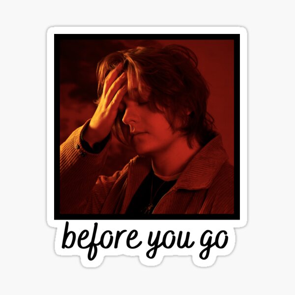 "Before you go" Sticker by Chantal19971 | Redbubble