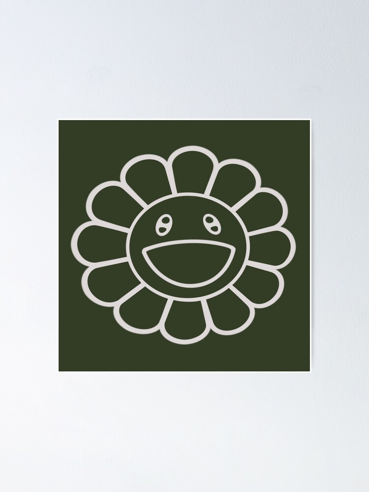 "Hobicore hobi jhope smile flower Army green" Poster by Fandangirl ...