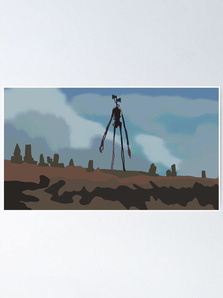 "Siren Head" Poster for Sale by Engin1881 | Redbubble