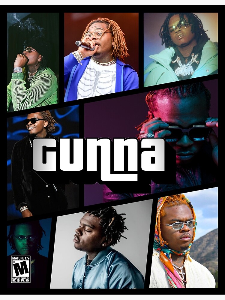"Gunna US Rapper GTA V" Poster by Sinsea | Redbubble