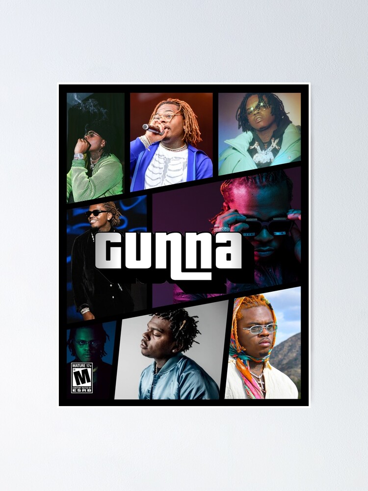 "Gunna US Rapper GTA V" Poster by Sinsea | Redbubble