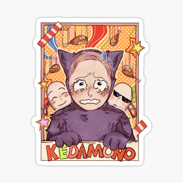 "Kedamono - Popee the performer " Sticker for Sale by Honeyntoast ...