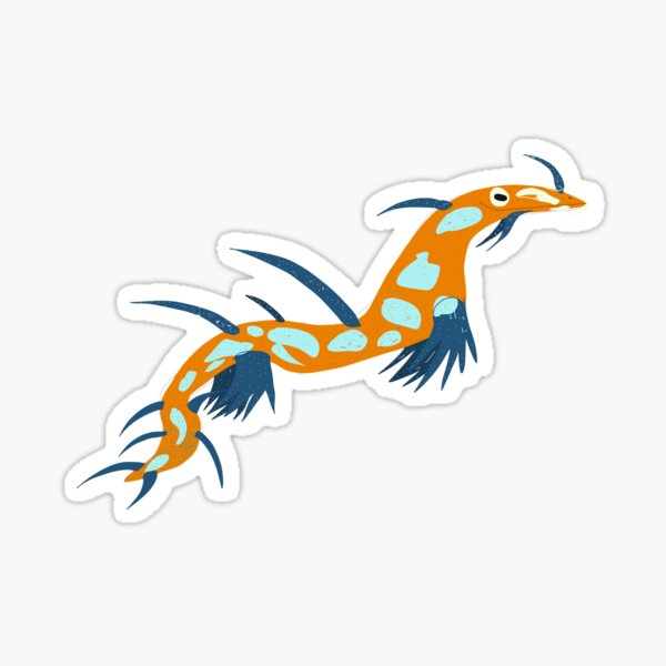 "EEL Artwork " Sticker for Sale by 3DDesignSpot | Redbubble