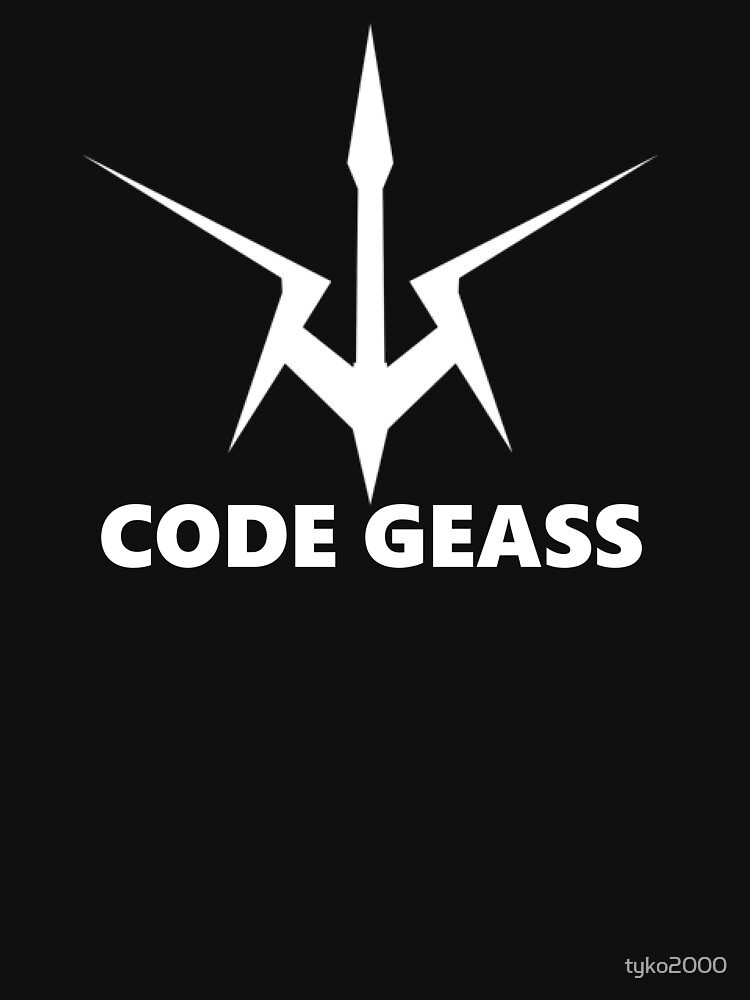 "Code Geass Logo" T-shirt for Sale by tyko2000 | Redbubble | code geass ...