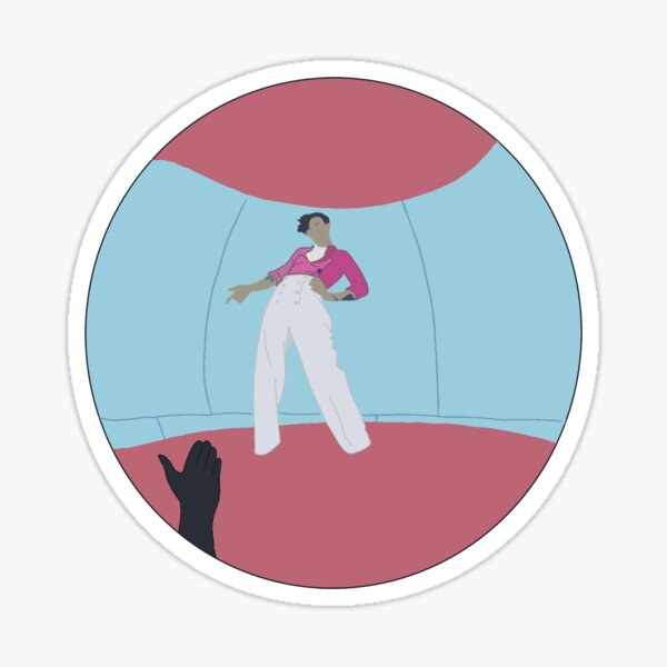 Pegatina «Portada del álbum Fine Line» de dmallin13 | Redbubble