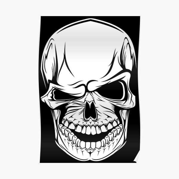 "Winking Skull" Poster for Sale by ryaneliz91 | Redbubble