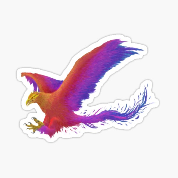 "Phoenix" Sticker for Sale by Jarrod44 | Redbubble