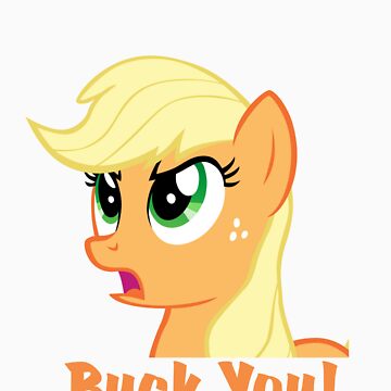 "Buck You!" Sticker for Sale by eeveemastermind | Redbubble