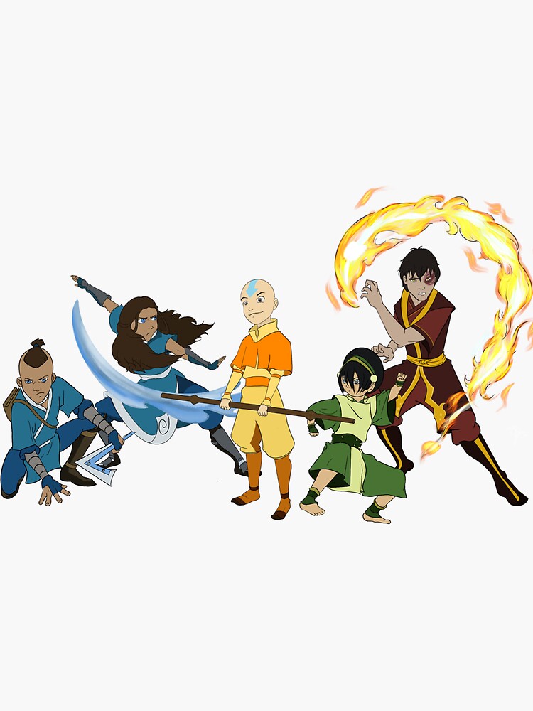 "Team Avatar" Sticker by ShailiBee | Redbubble