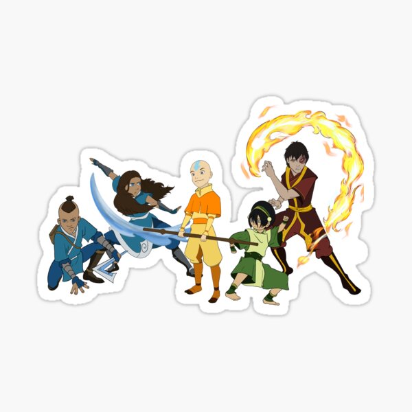 "Team Avatar" Sticker by ShailiBee | Redbubble