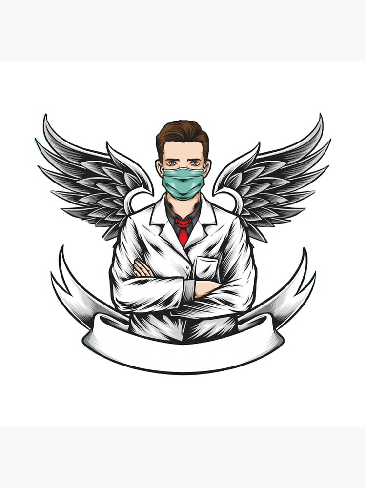 "Doctor angel" Poster for Sale by Fareslinov | Redbubble