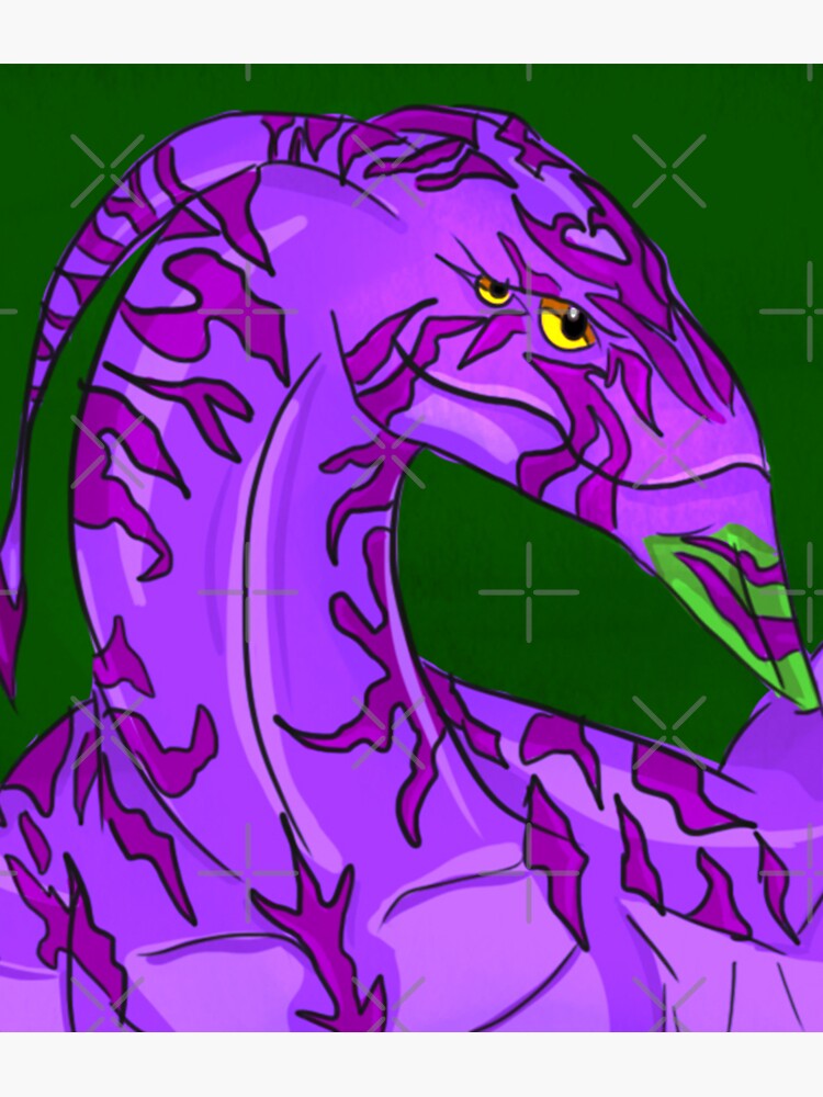 "Purple Ikran/Banshee" Sticker by cinderella1986 | Redbubble