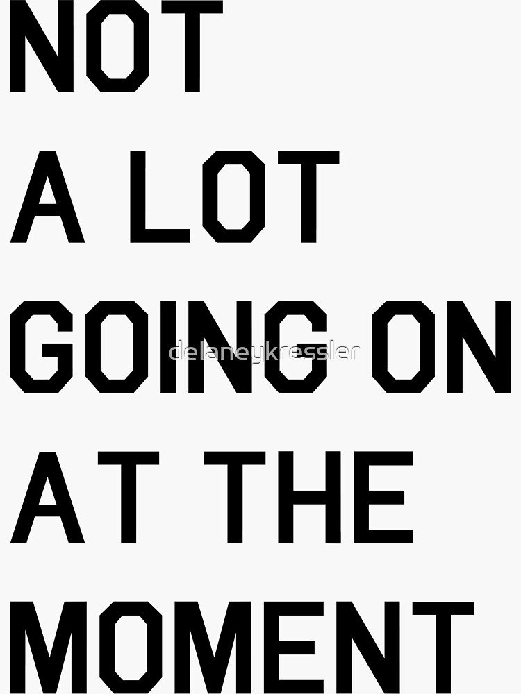 "22 Music Video" Sticker for Sale by delaneykressler | Redbubble