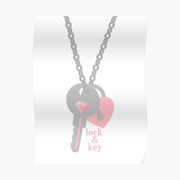 "Lock and Key" Poster for Sale by tngochi714 | Redbubble