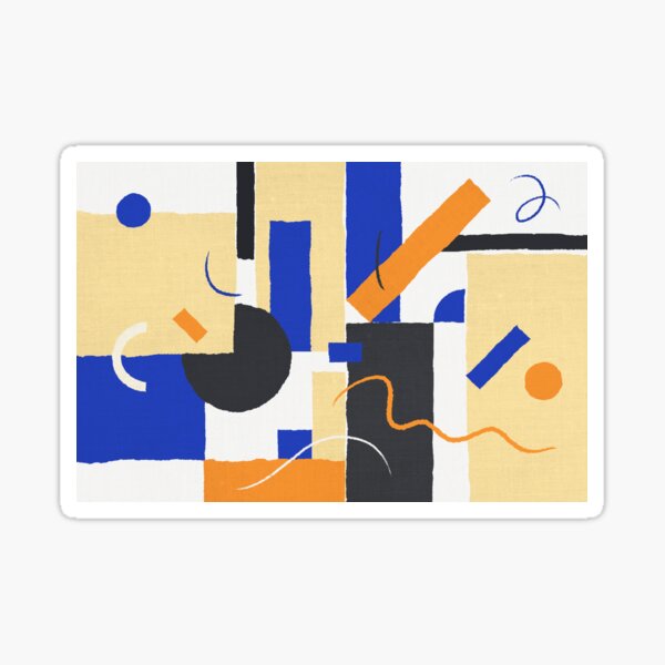 "busy mind - abstract pattern" Sticker for Sale by LUUL | Redbubble