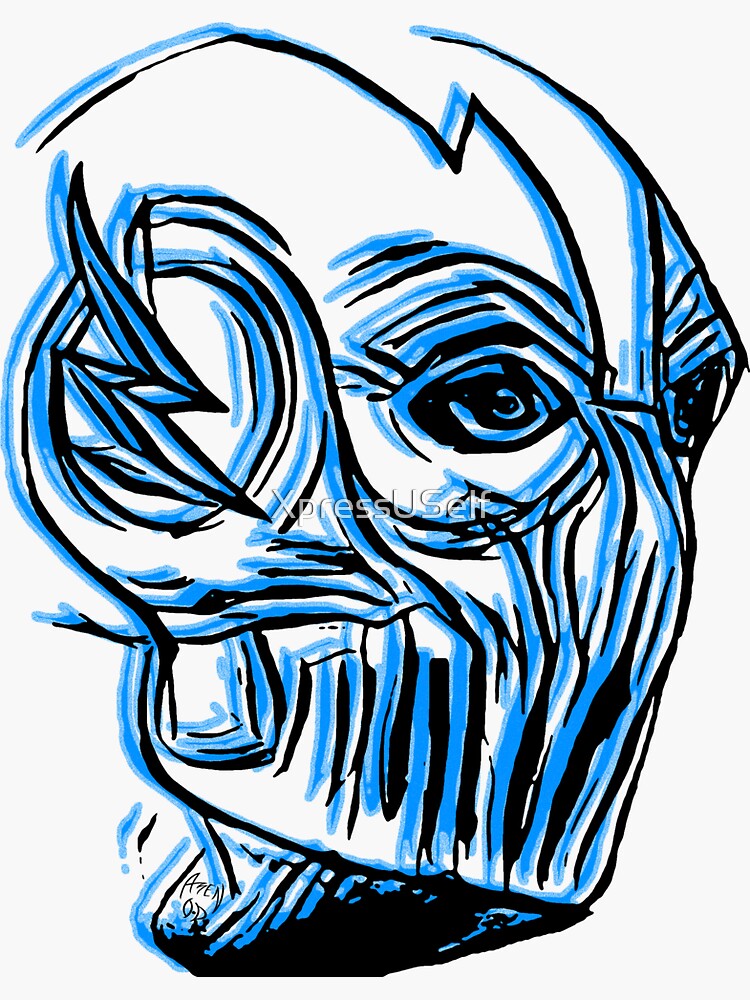 "Zoom Flash Sketch" Sticker for Sale by XpressUSelf | Redbubble