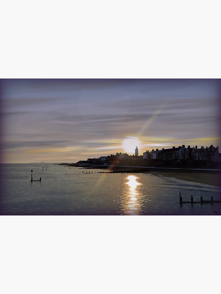 "Pure CSS Landscape - An Evening in Southwold" Poster by Ivorjetski ...