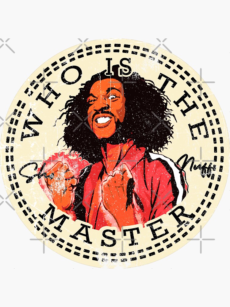 "Who Is The Master" Sticker by romboshirt | Redbubble